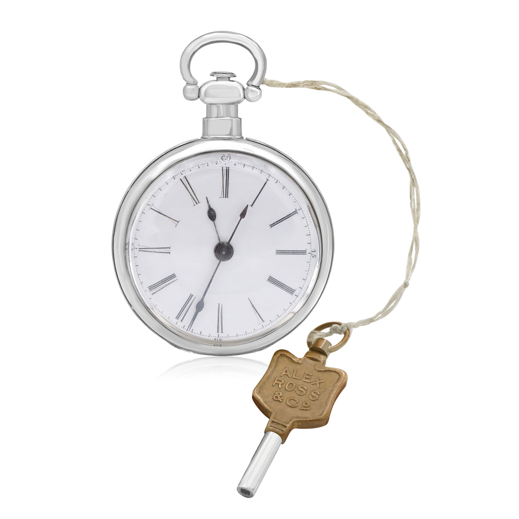 Alex Ross & Co Pocket Watch With Key